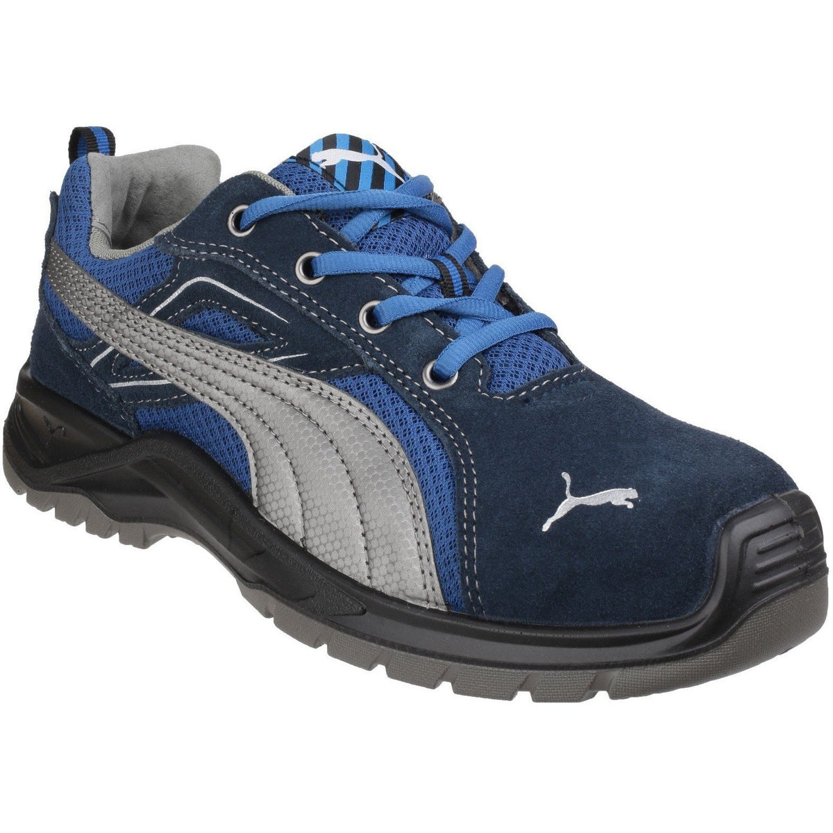 Puma Omni Sky Safety Shoe with Composite Toe Cap - Blue – WORK+SAFETY